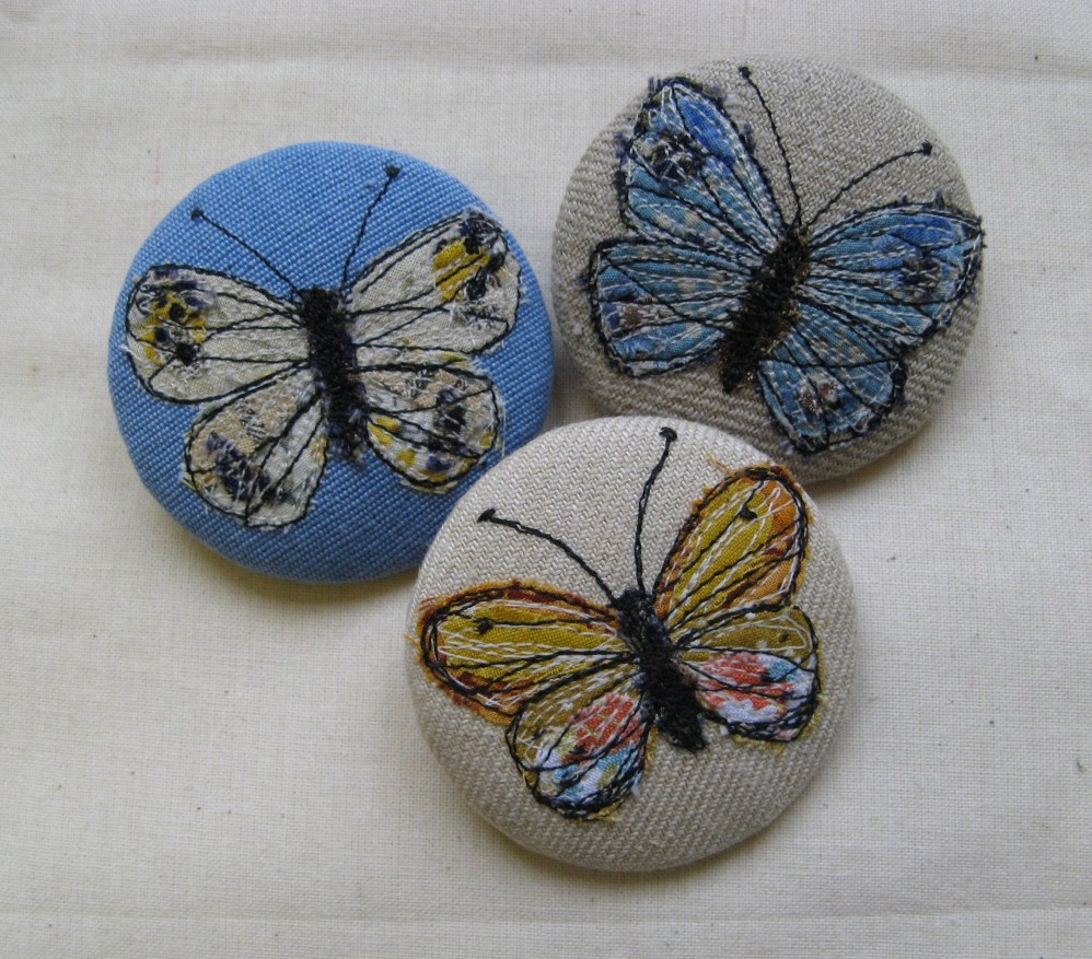 fabric brooch | agnesandcora